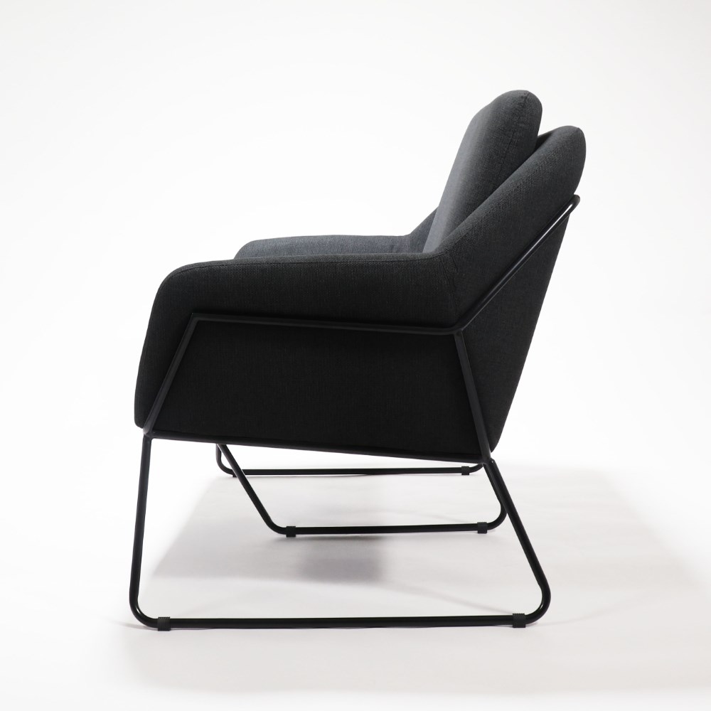 Chairs & Accessories - Cardinal Lounge Chair 2 Seater 1335W x 690D x ...