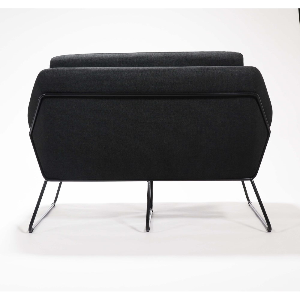 Chairs & Accessories - Cardinal Lounge Chair 2 Seater 1335W x 690D x ...